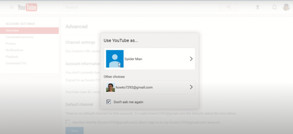 How can you create business leads from YouTube account?